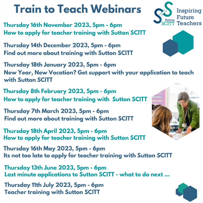 Sutton SCITT - Events
